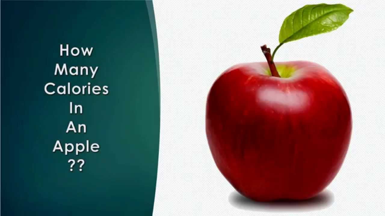 How many Calories in an Apple? - Calories in one Apple