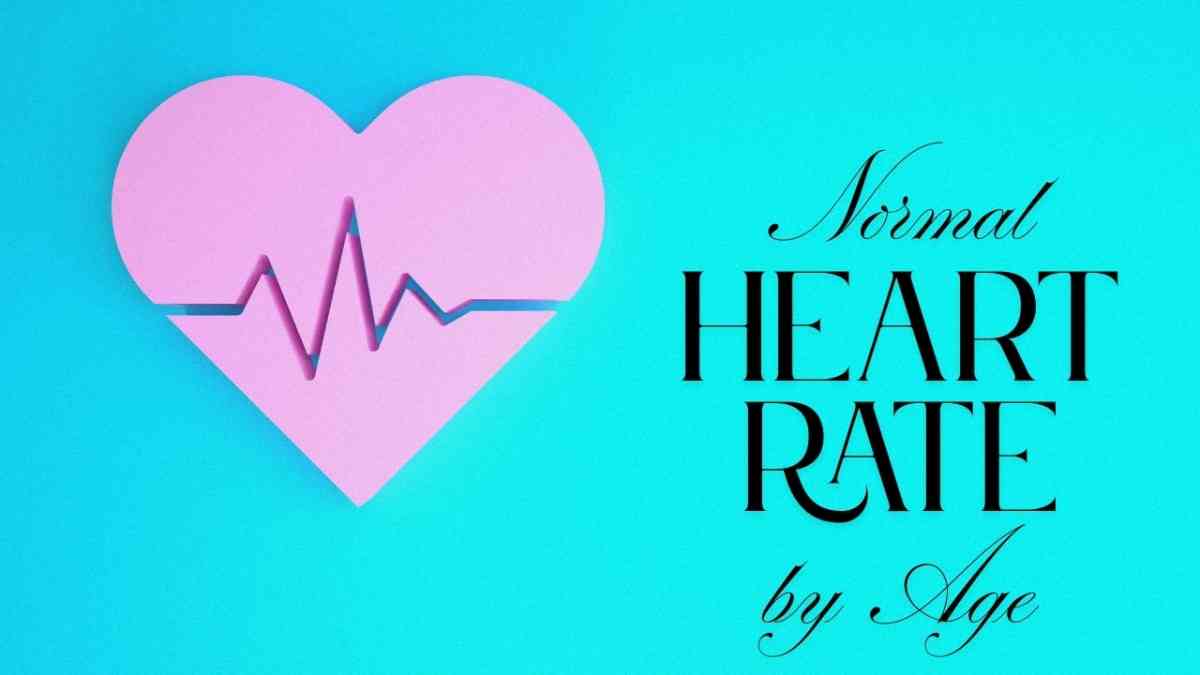 Normal Heart Rate by Age - Resting Heart Rate Chart